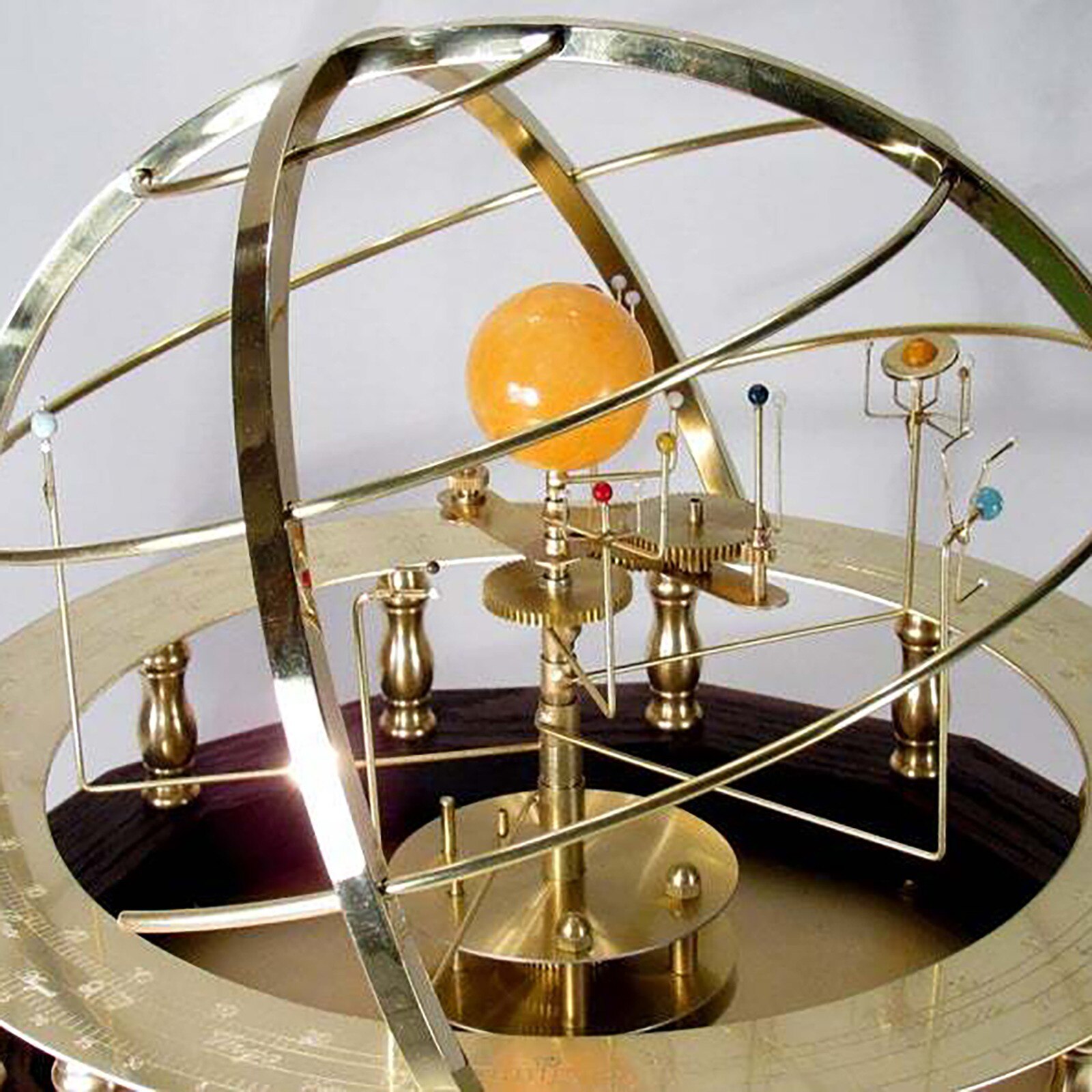 Retro Planetarium Solar System Model