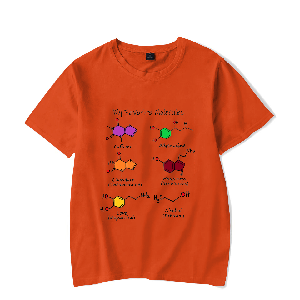 Chemistry T-shirt - My Favorite Molecules