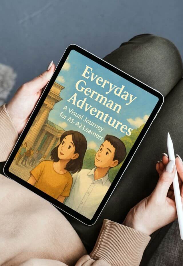 Everyday German Adventures: A Visual Journey for A1–A2 Learners