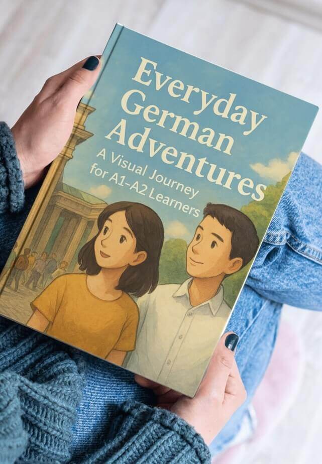 Everyday German Adventures: A Visual Journey for A1–A2 Learners